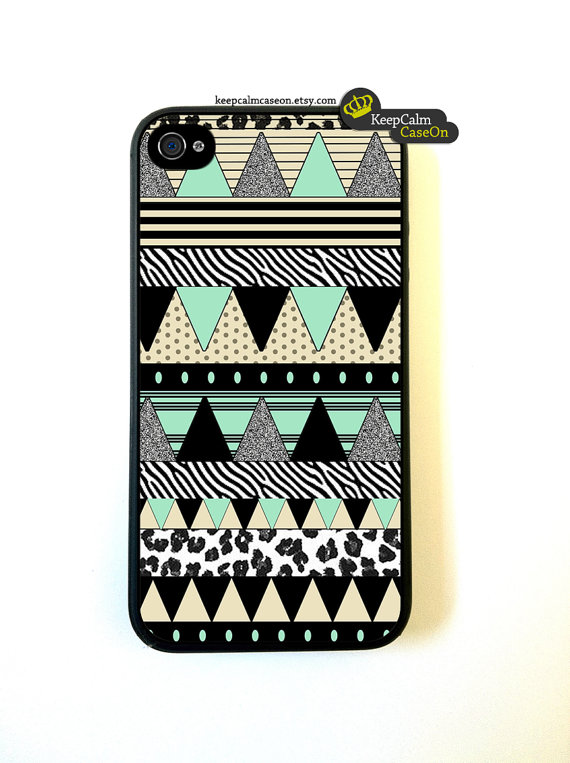 Iphone 4 Case Aztec Art Iphone 4s Case, Aztec Mint Iphone 4 Case on Luulla