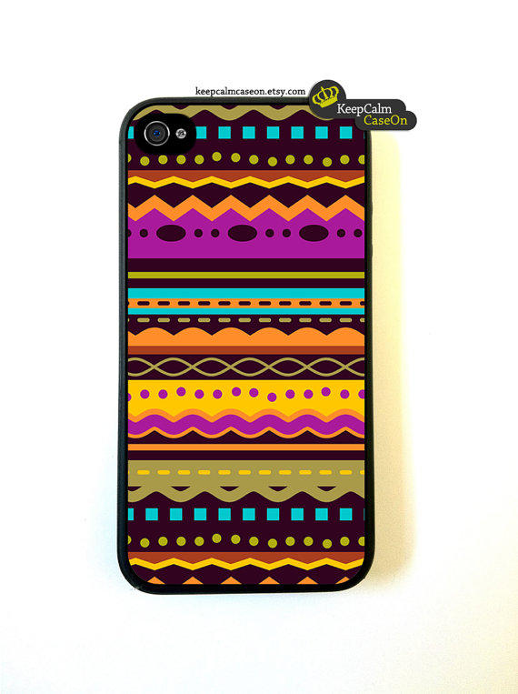 Iphone 4 Case Aztec Art Iphone 4s Case, Dark Aztec Iphone 4 Case on Luulla